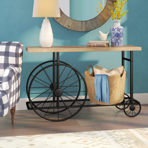 Console Tables with Casters | Wayfair