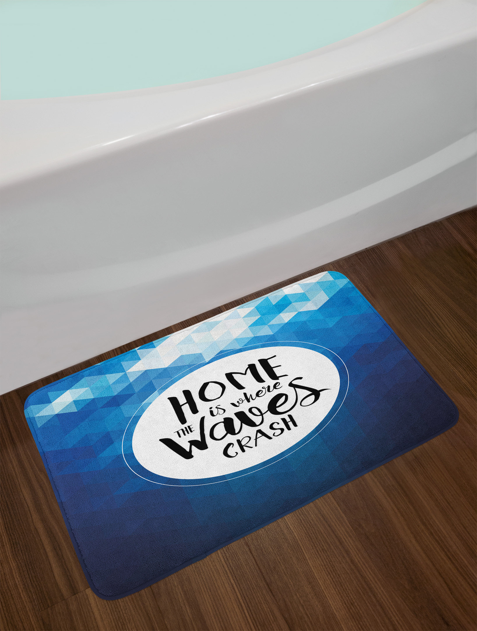 East Urban Home Barna Bath Mat | Wayfair