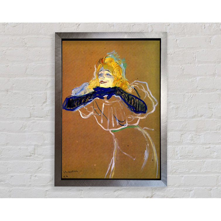 Bright Star Yvette Guilbert Sings by Henri De Toulouse-Lautrec - Single ...