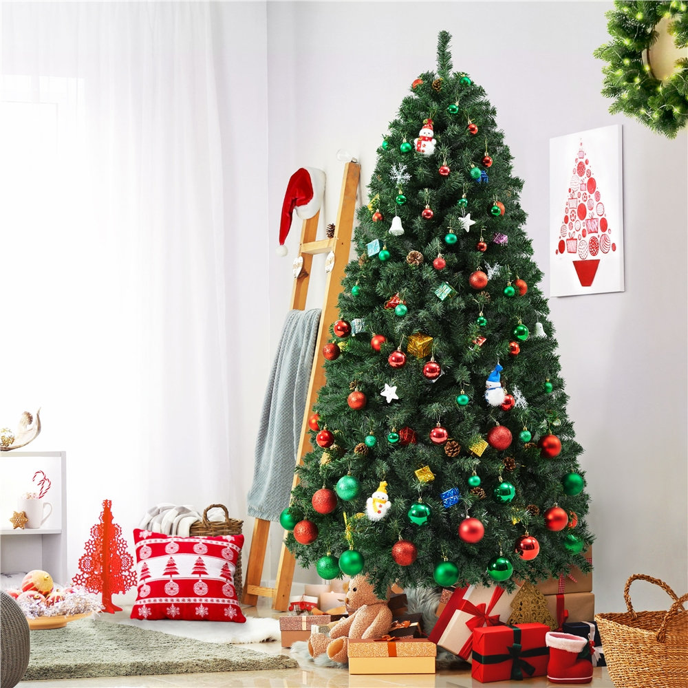 The Holiday Aisle® Kaighla Green Spruce Artificial Christmas Tree | Wayfair
