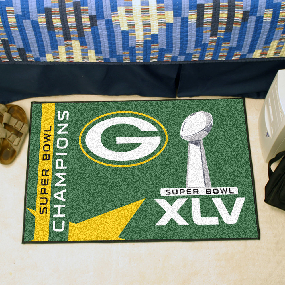 FANMATS 11864 Green Bay Packers 2011 Super Bowl XLV Champions Starter ...