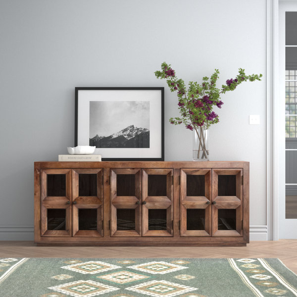 The Twillery Co. Worcester 80'' Wide Mango Wood Sideboard & Reviews ...