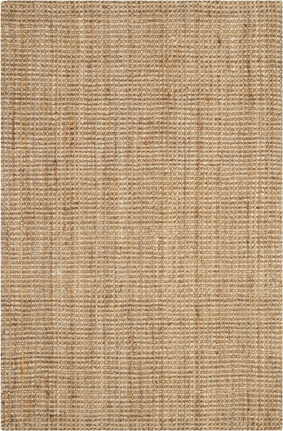 Gracie Oaks Natural Fiber Collection Accent Rug Rectangle - 2' X 3', Natural, Handmade Farmhouse ...