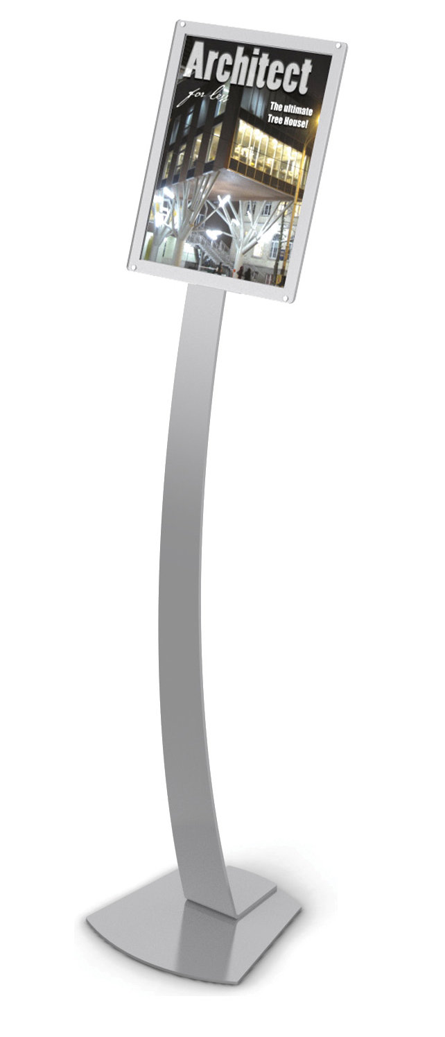 Deflect-O Oversize Contemporary Floor Sign Stand | Wayfair