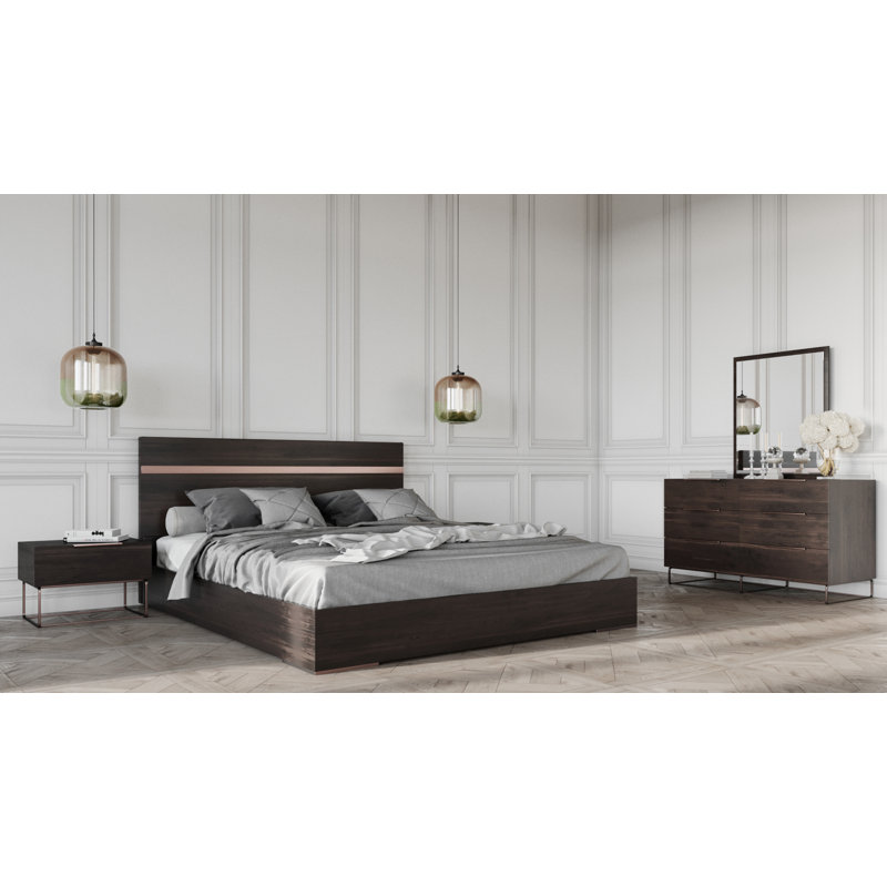 Brayden Studio® Kinzey Platform 5 Piece Bedroom Set & Reviews | Wayfair