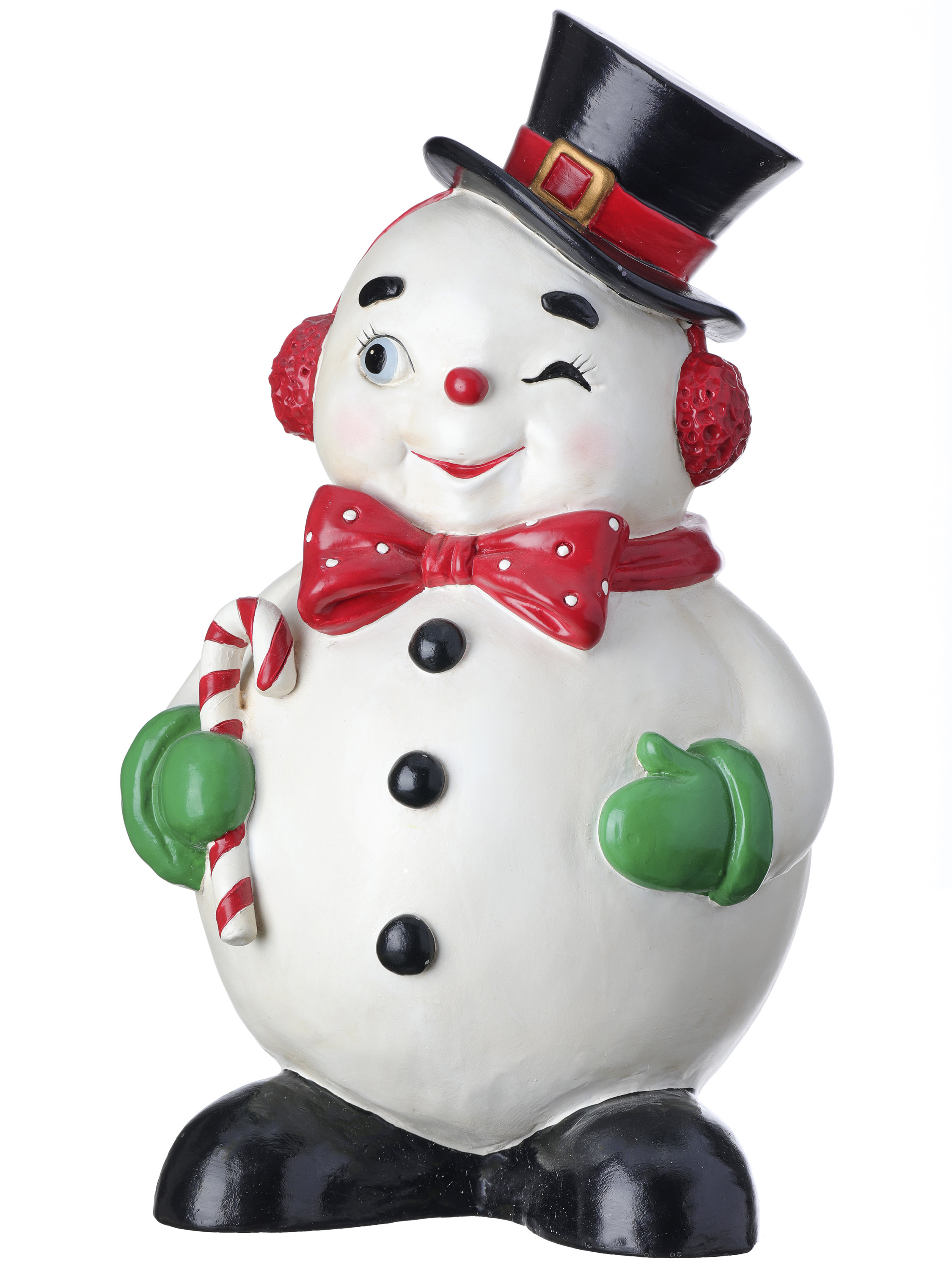 Regency International Standing Winking Jolly Snowman | Wayfair