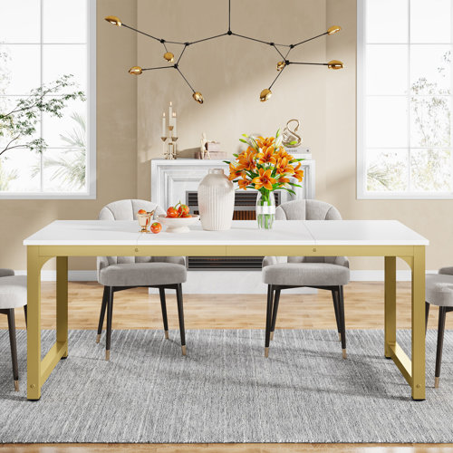 HONGYAN Dining Table & Reviews | Wayfair