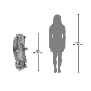 Design Toscano Zippy the Dragon Mailbox Post Sleeve Statue "& Reviews ...