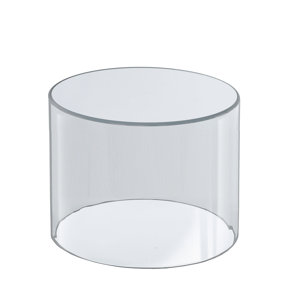 Azar Displays Clear Acrylic Cylinder Display, Plastic Round Container ...
