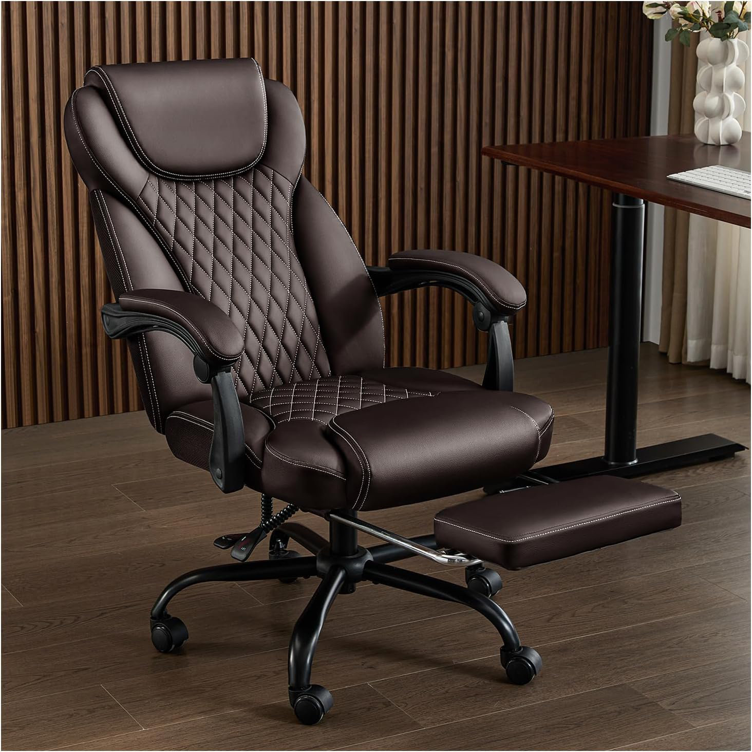 Ebern Designs Reclining High Back Ergonomic Office Chairs With Lumbar ...