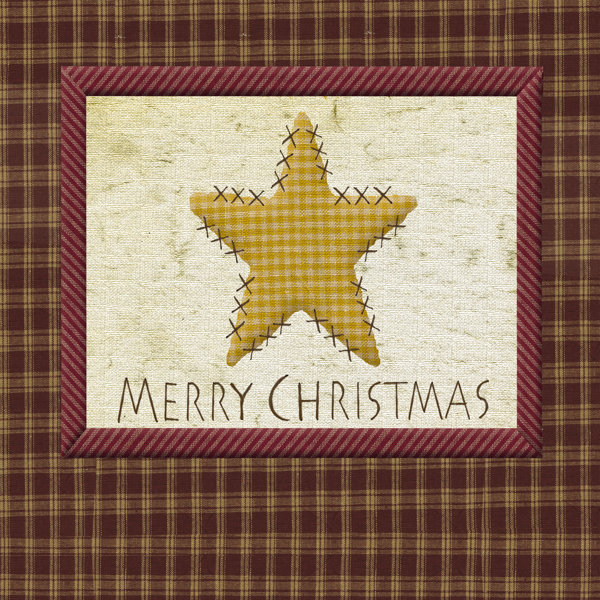 The Seasonal Aisle Merry Xmass Folk - Wrapped Canvas Print | Wayfair.co.uk