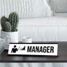 Signs ByLITA Manager Desk Sign | Wayfair