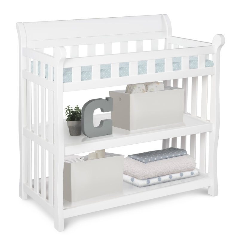 Delta Children Eclipse Changing Table with Pad & Reviews | Wayfair