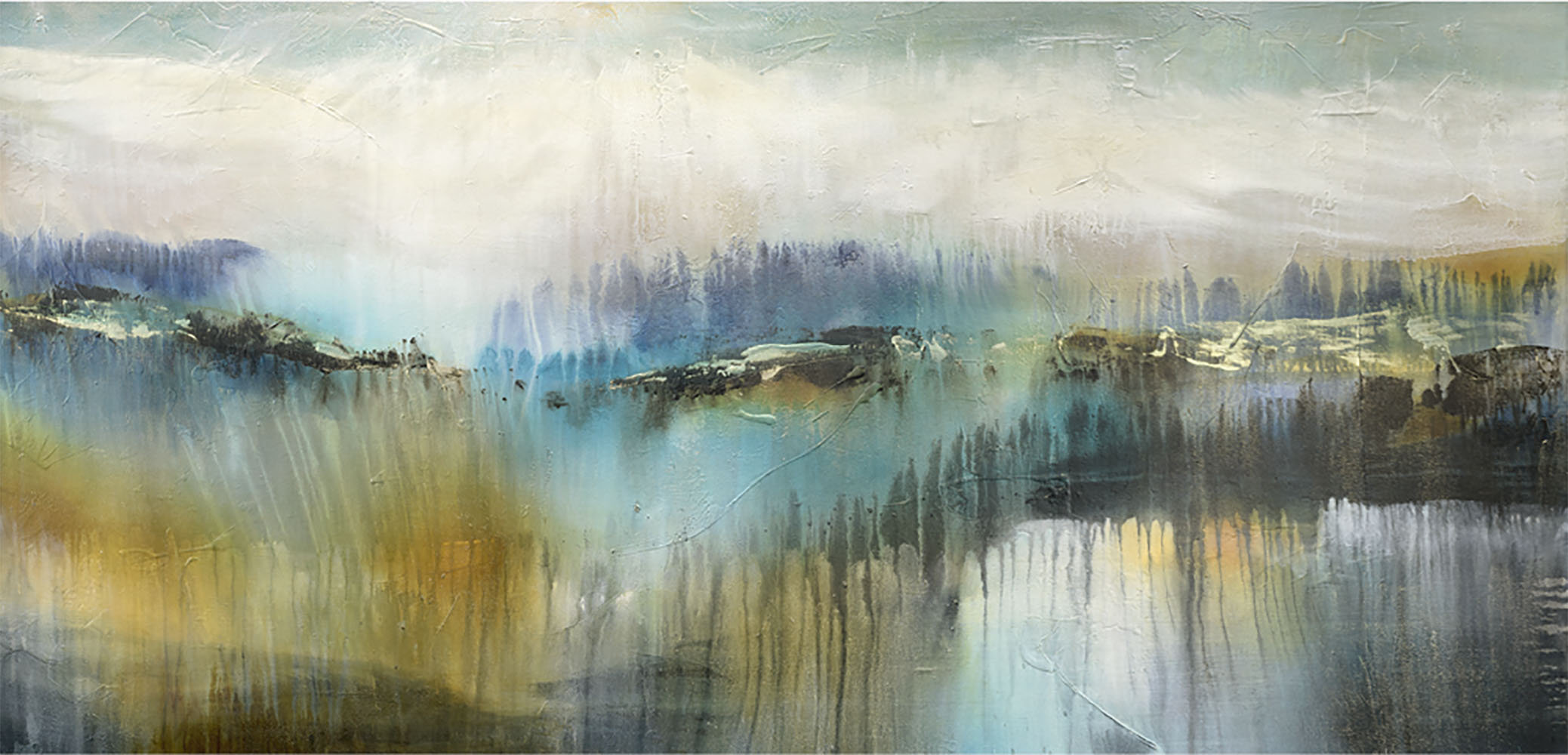JHR Art Jennifer Hollack Raboin " Undulating Vista " by Jennifer ...