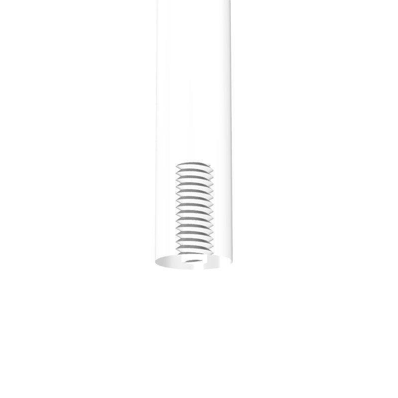 FixtureDisplays Acrylic 24" Ceiling Fan Downrod | Wayfair