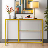 Wayfair | Way Day: Gold Console Tables You'll Love In 2023