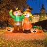 The Holiday Aisle® Thanksgiving Inflatables Outdoor Decoration ...