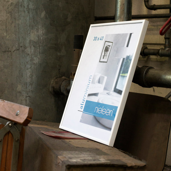 Nielsen Home nielsen Aluminium Picture Frame Frosted Silver 70 x 100cm ...