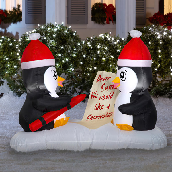 Gemmy Industries Airblown Inflatable Baby Penguin Pen Pals - Wayfair Canada