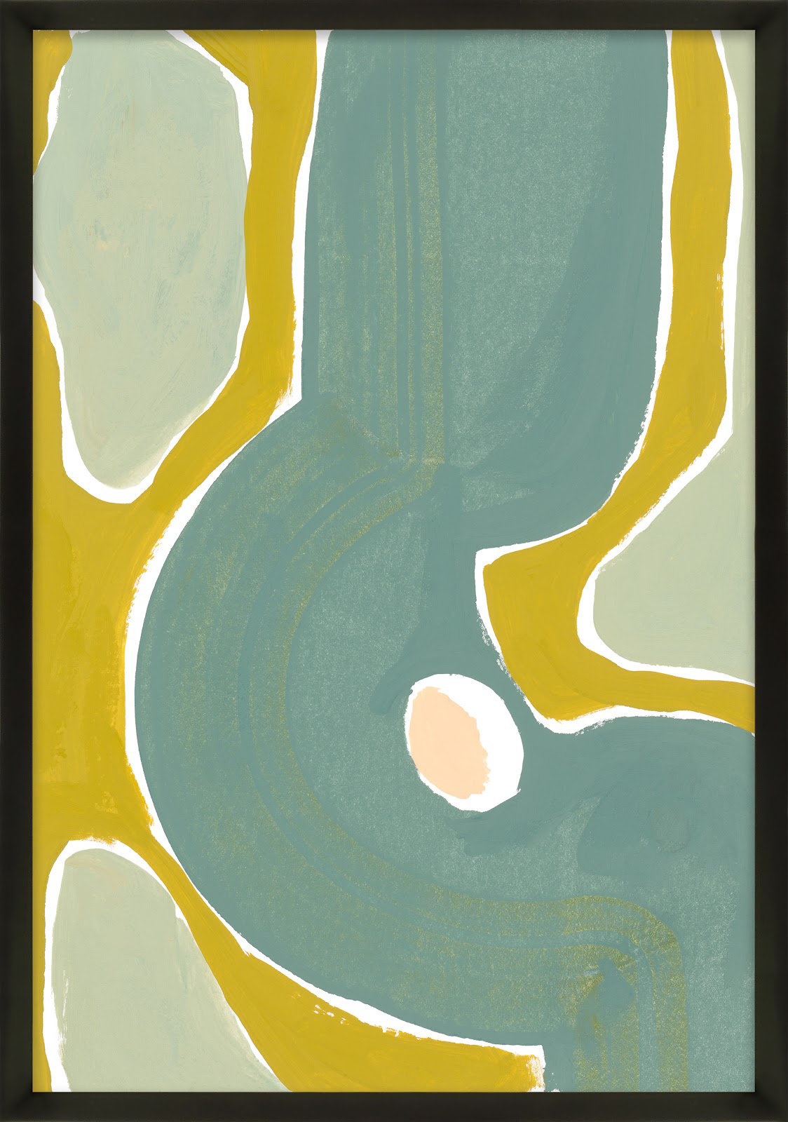 Wade Logan® Caleen Green on Green 2 by Andrea Stokes - Picture Frame ...