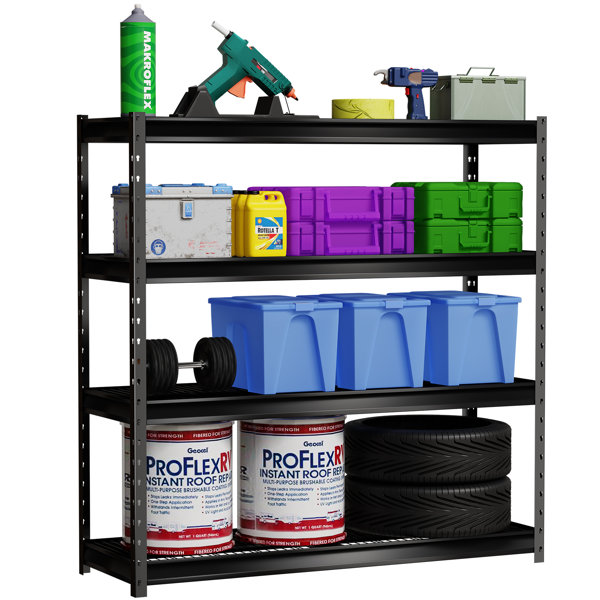 WFX Utility™ Atlas 77" W Loads 10000 Lbs Wide Storage Shelves, Heavy ...