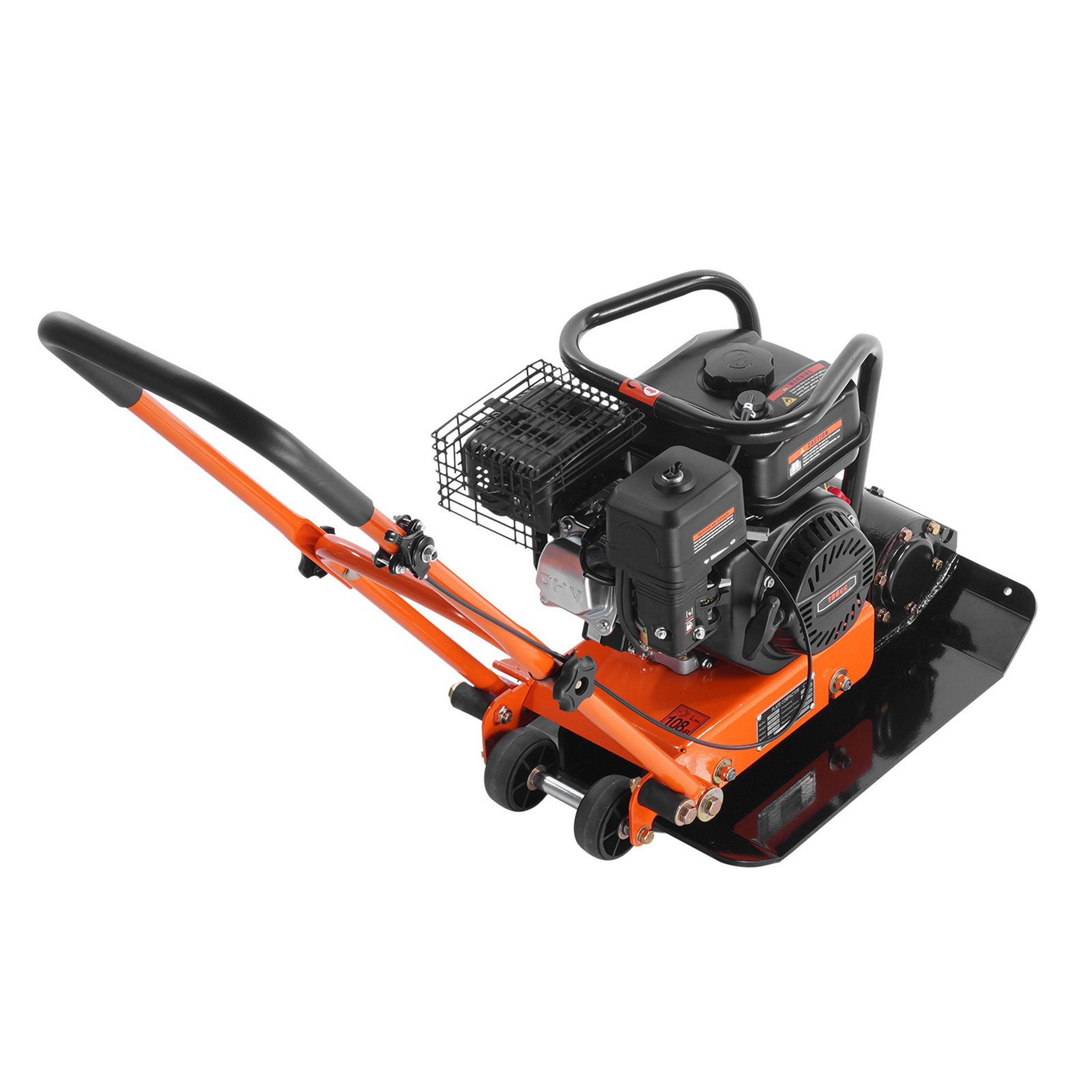 HANGZHOUSHANGYI Vibratory Compaction Tamper, 6.5 HP, 196CC Gas Engine ...
