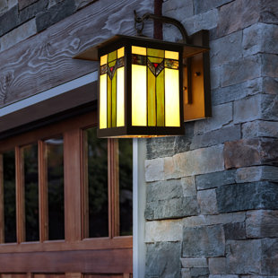 Rustic Outdoor Lights You'll Love | Wayfair