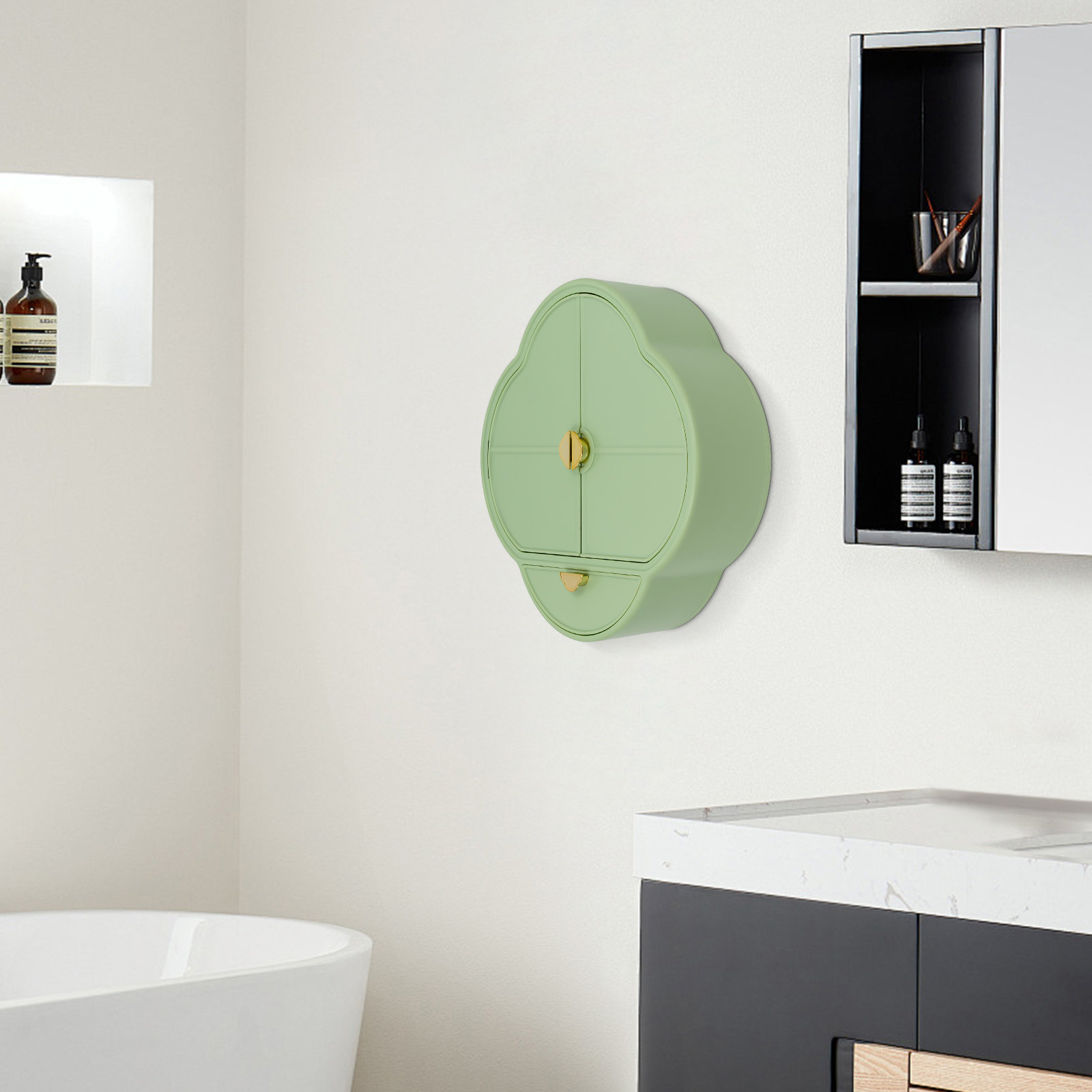 makeup wall organizer