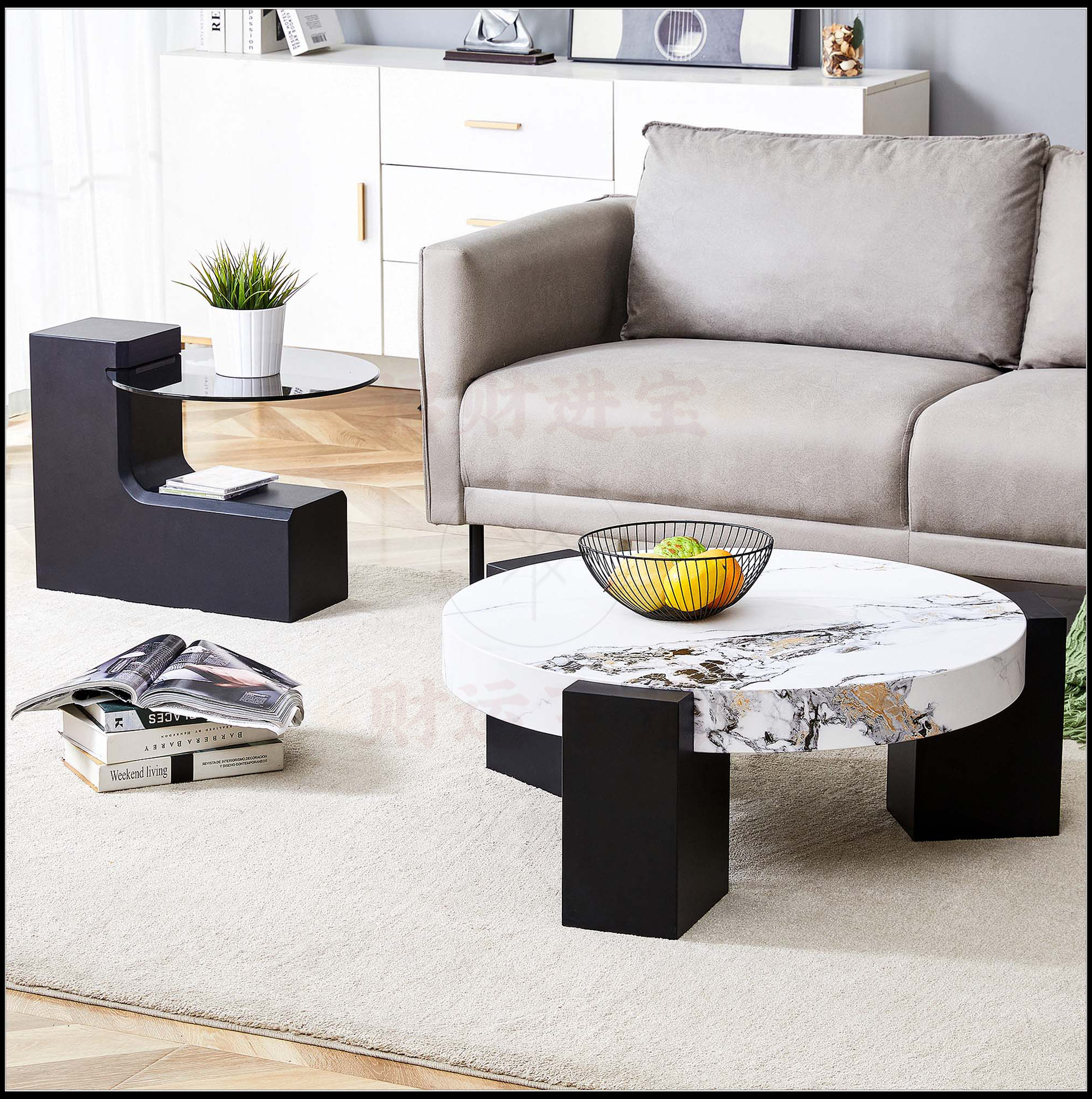 Ivy Bronx The detachable double-decker coffee table - Wayfair Canada