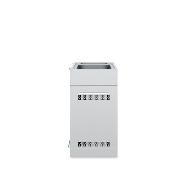 Broil King 17.7 in. Stainless Steel 1 Drawer Propane Tank Storage ...