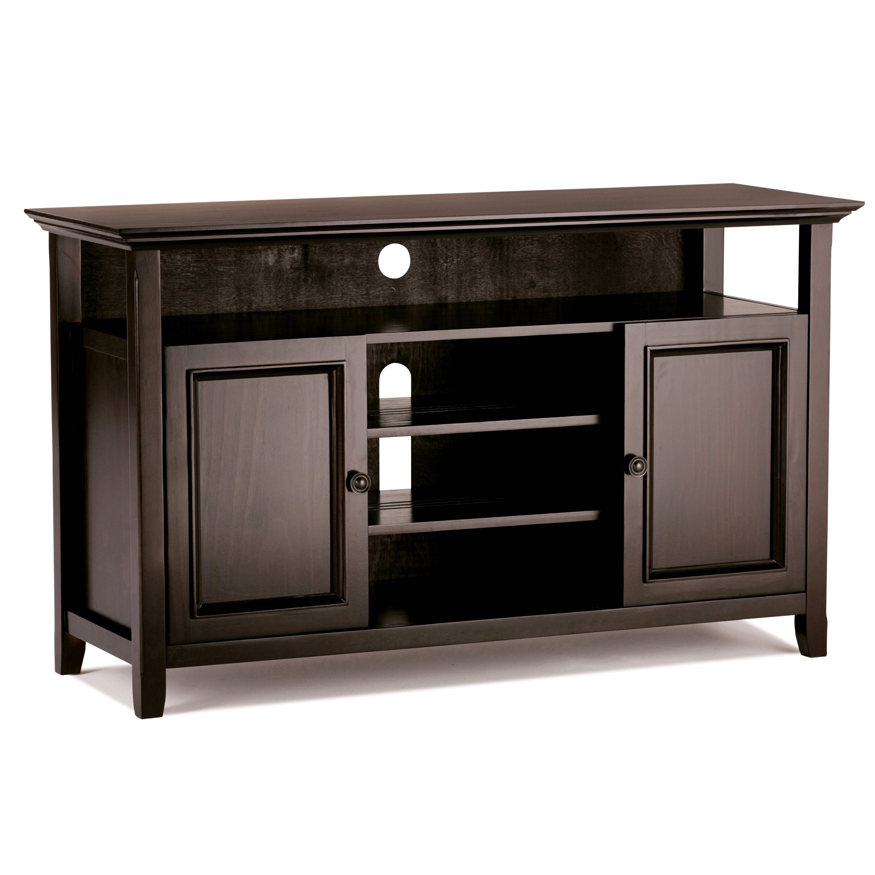 Wildon Home® 54 Inch Solid Wood Tv Media Stand | Wayfair