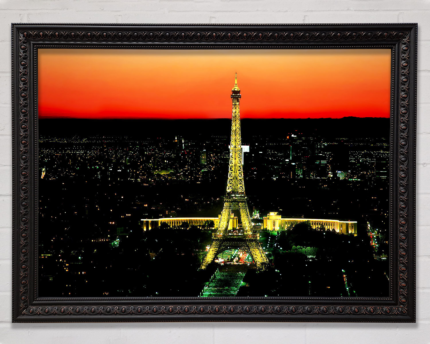 Bright Star Paris Eiffel Tower Silveren Nights - Single Picture Frame ...