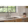 Delta Renaldi Pull-Down ProClean Bridge Kitchen Sink Faucet, Two Handle ...