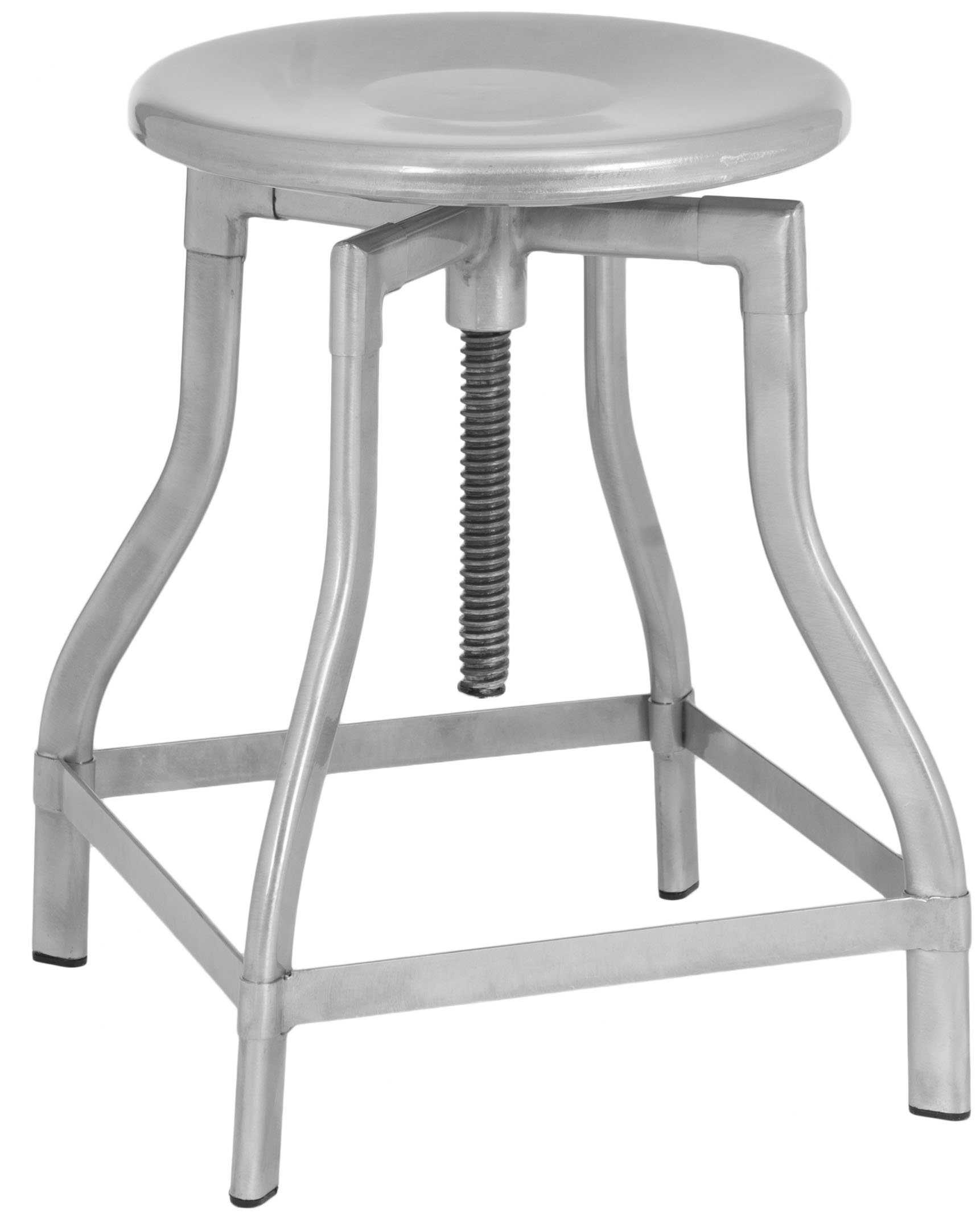 Safavieh Grant Gun Metal Stool | Wayfair