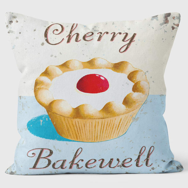 We Love Cushions Cherry Bakewell - Martin Wiscombe - Art Print Cushion ...