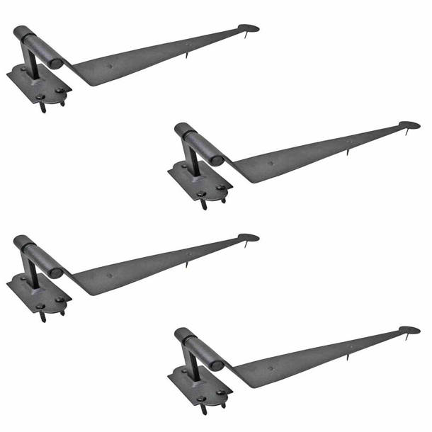 Perfect Shutters, inc. Large Scroll Shutter Dog with lag Bolt & Reviews ...