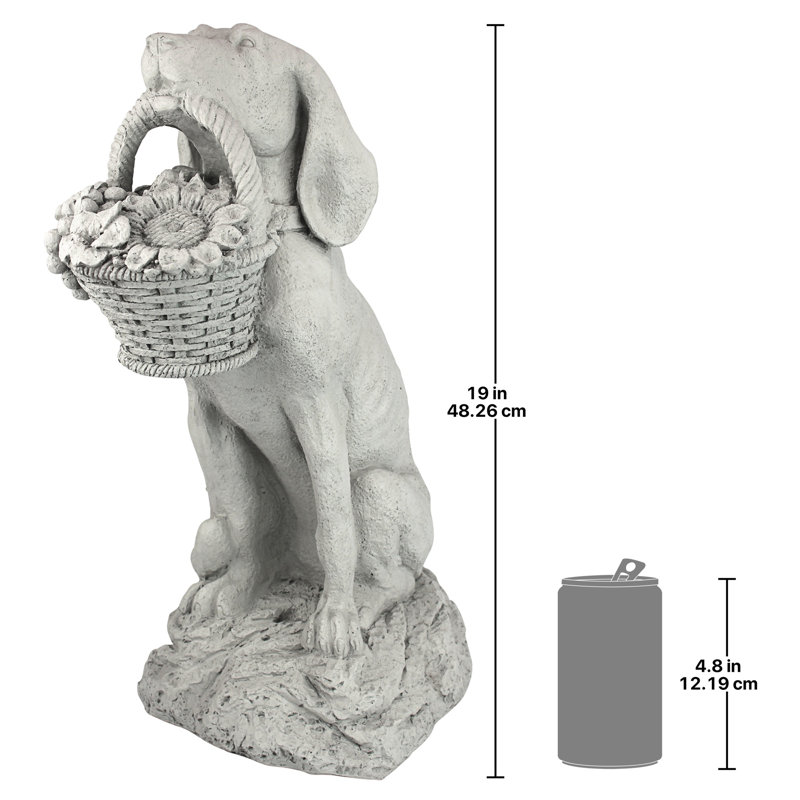 Design Toscano Man's Best Friend Dog Statue & Reviews | Wayfair