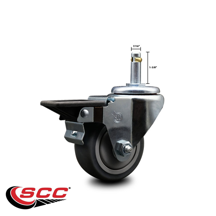 Service Caster Grip Ring Stem Caster | Wayfair