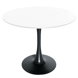 Round White Kitchen & Dining Tables You'll Love | Wayfair