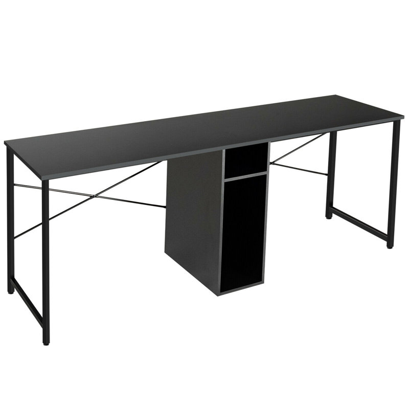 Inbox Zero 2 Person Computer Desk Double Workstation Office Desk W ...