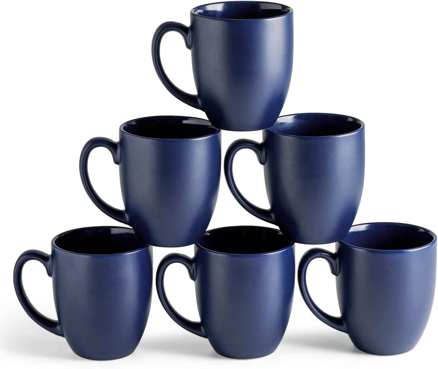 MODVAT 16oz Coffee Mugs Set of 6, Large Coffee Mugs | Wayfair