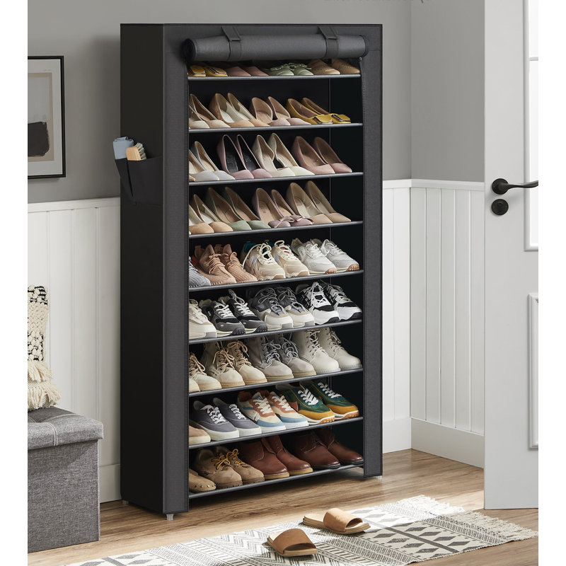 Rebrilliant Shoe Rack, Shoe Storage Shelf For 40-50 Pairs Of Shoes,9 ...