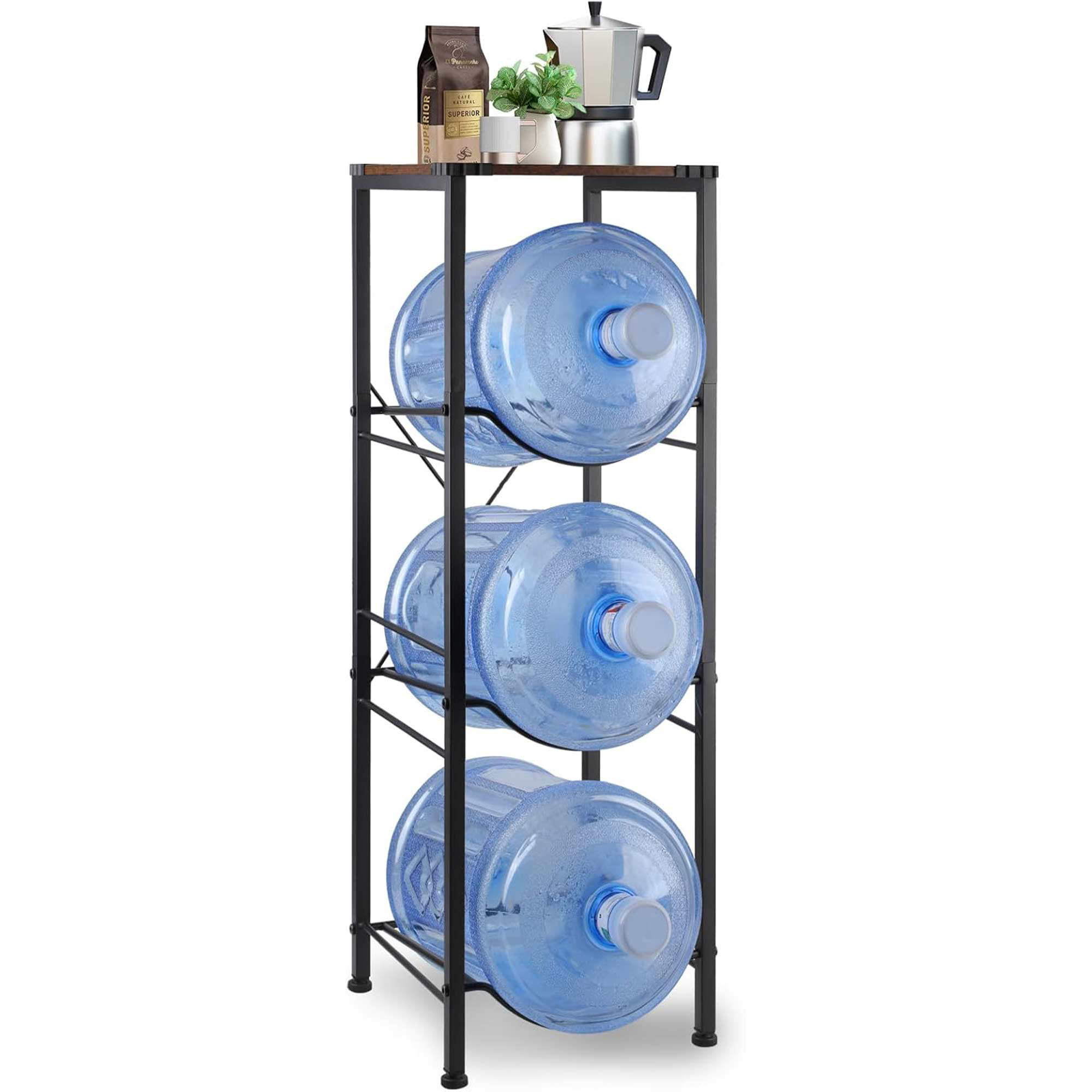 Ebern Designs 3-Tier Water Bottle Rack | Wayfair