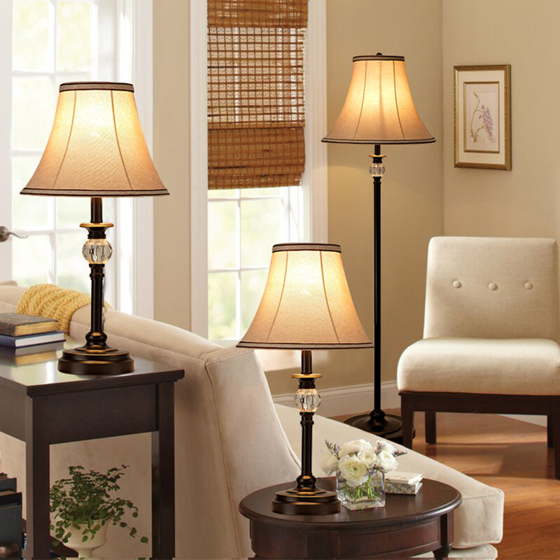 Alcott Hill® Beckwourth 3 Piece Table and Floor Lamp Set & Reviews ...