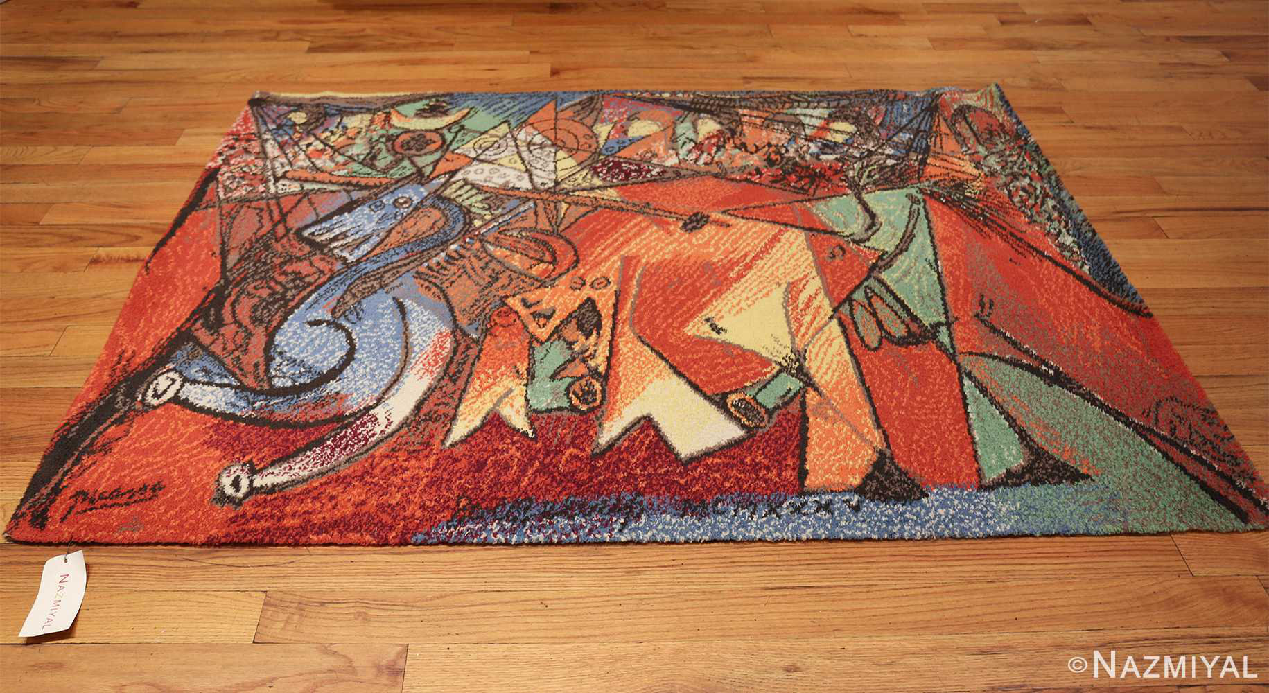 Nazmiyal Collection Vintage Pablo Picasso Rug Ege Art | Wayfair