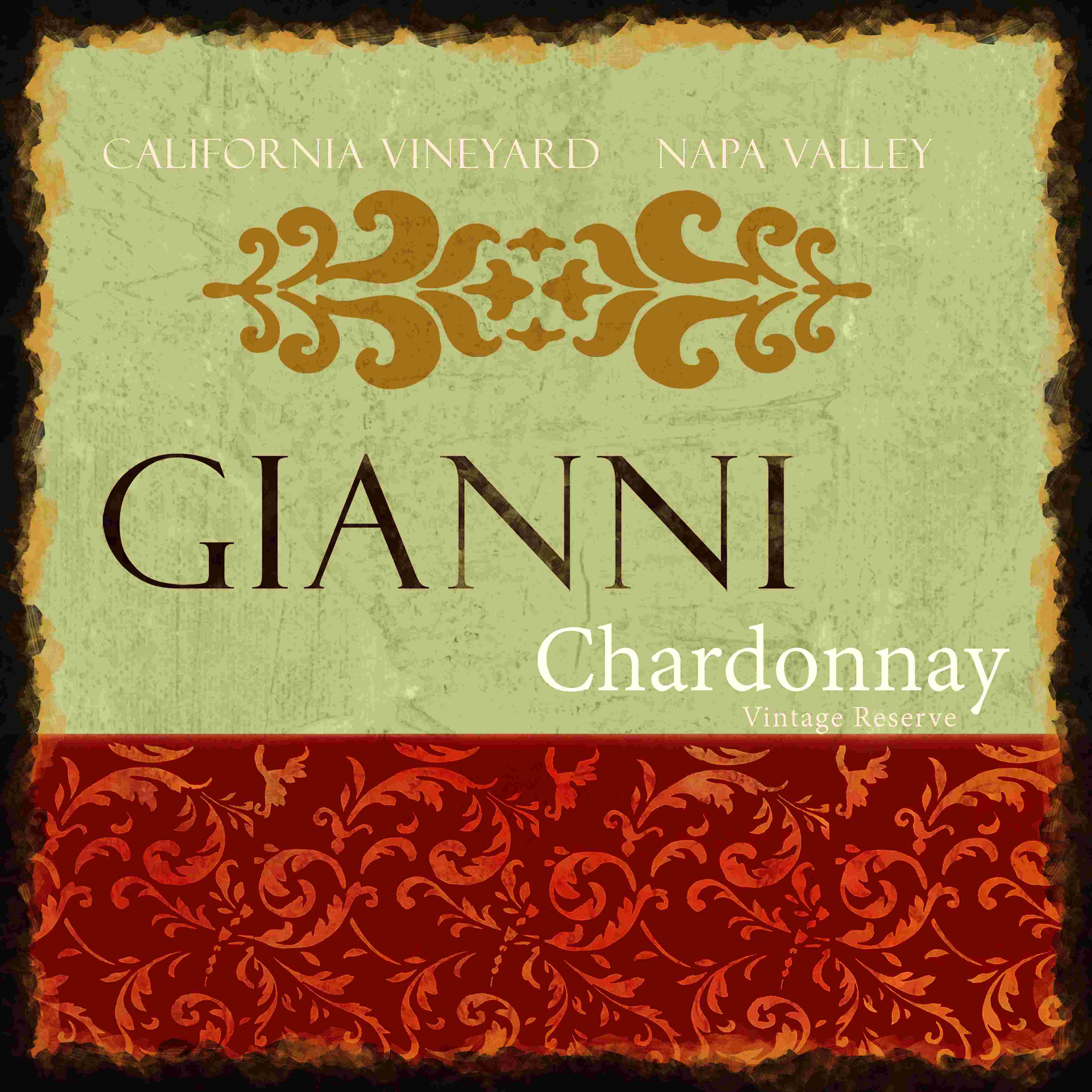 Trinx Chardonnay Label - Wrapped Canvas Graphic Art | Wayfair