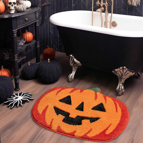 Halloween Bath Rugs & Mats You'll Love | Wayfair