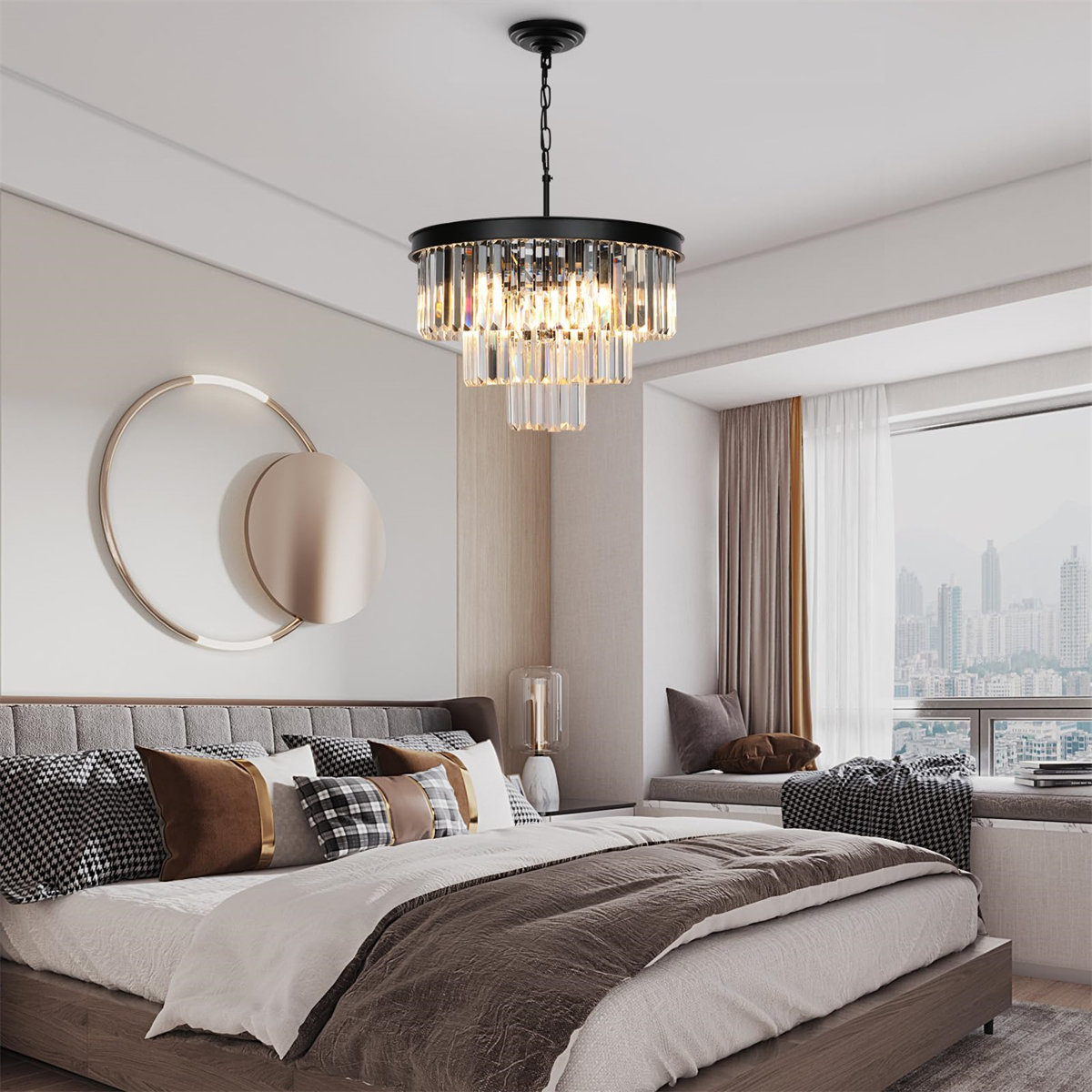 Mercer41 Engleside LED Tiered Chandelier | Wayfair