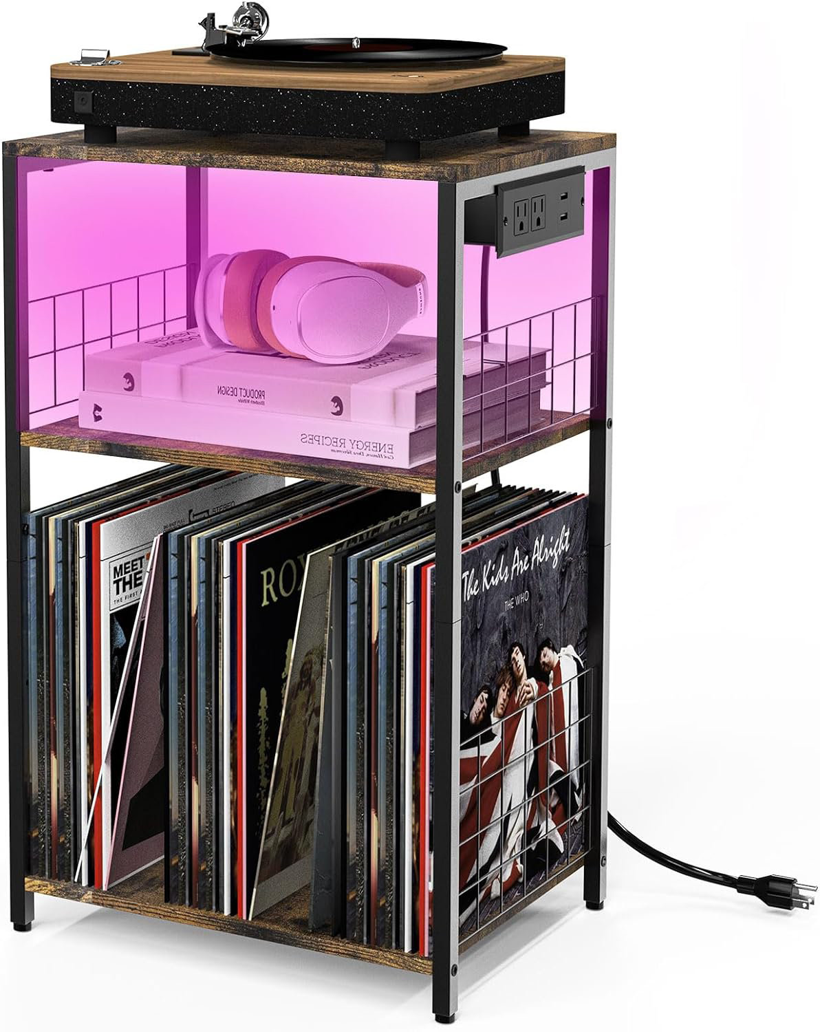 17 Stories Record Player Stand For Vinyl Records - Wayfair Canada