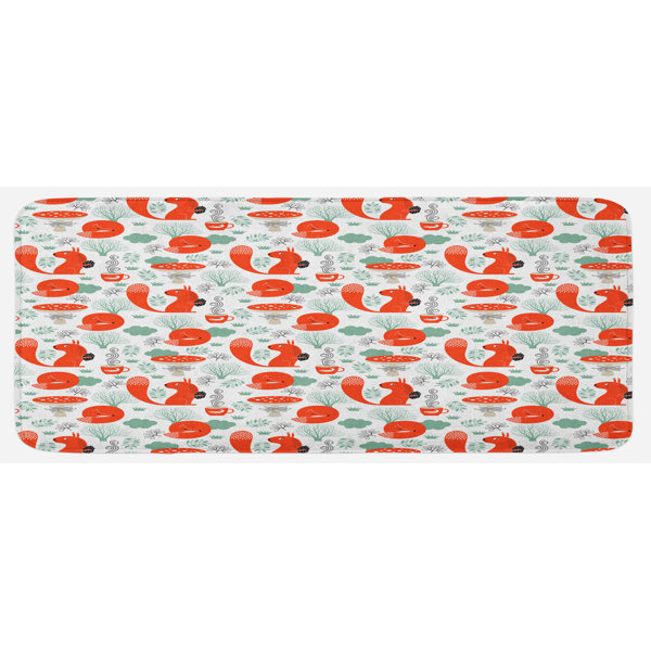 East Urban Home Fox Kitchen Mat | Wayfair